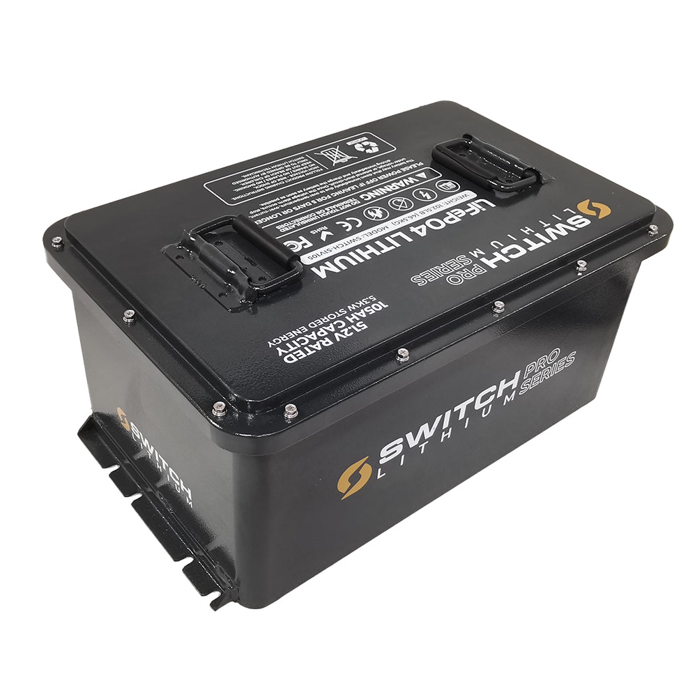 48V (105AH) Golf Buggy Cart Lithium Battery + Charger & Display - 51.2 ...